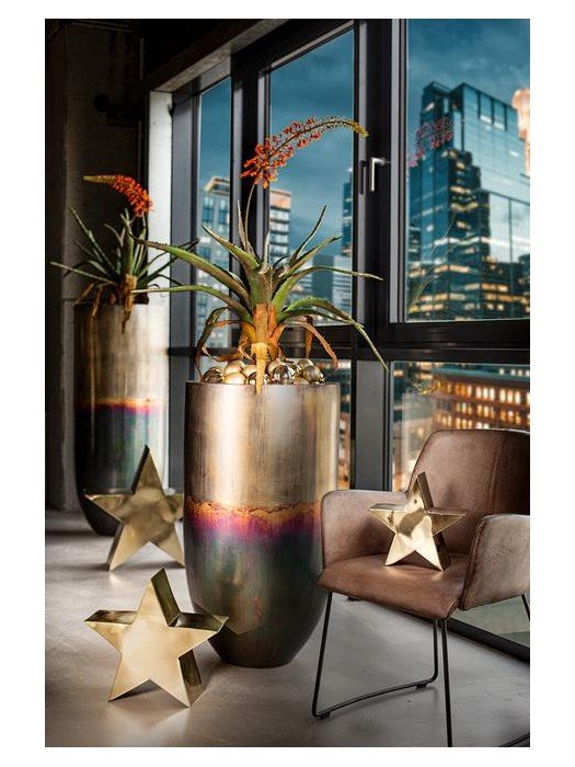 fleur ami Ø50x90cm vazonas Pandora, oxidized bronze | Metaliniai ...